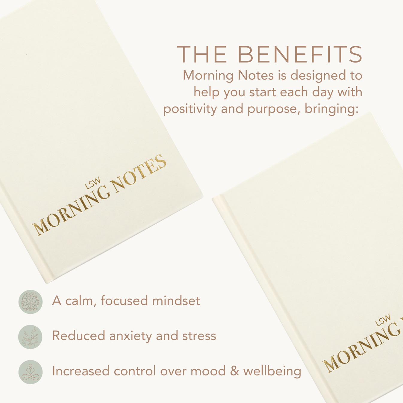 Morning Notes – Guided Wellbeing Journal for Focus & Calm | LSW London