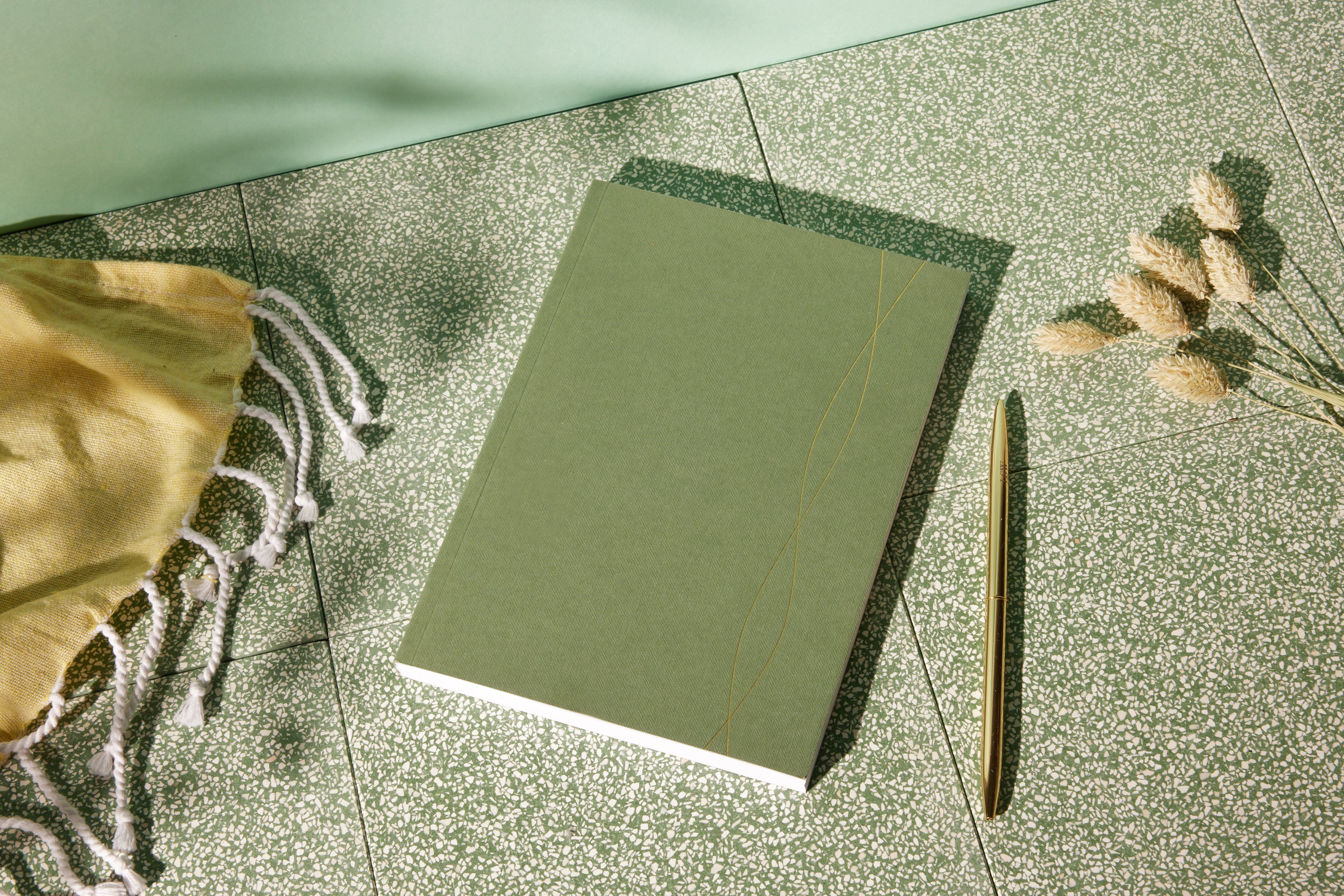 A5 Lined Notebook - Mid Green – LSW London