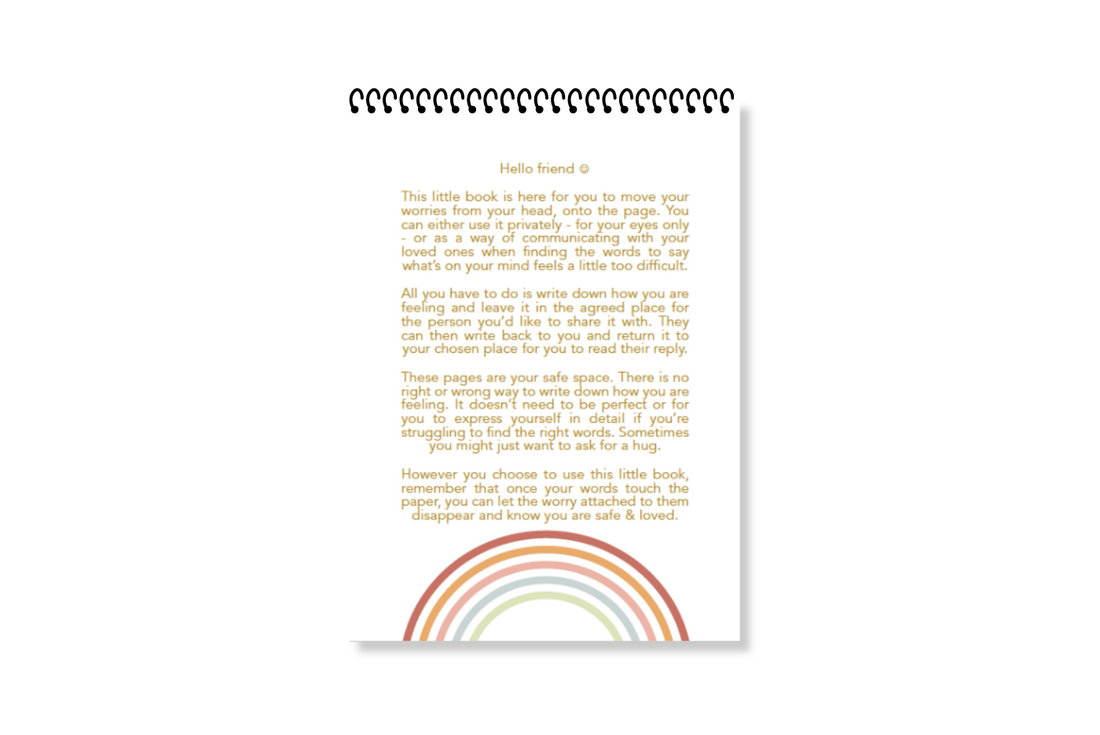 Worry Notes – Anxiety Relief Children's Journal | LSW London